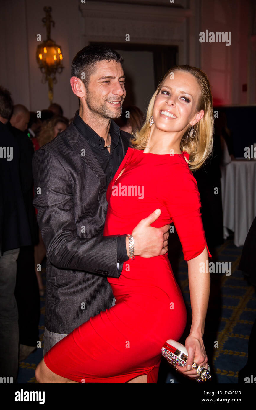 Markus Weiss and Isabel Edvardsson at Movie meets Media event after ...