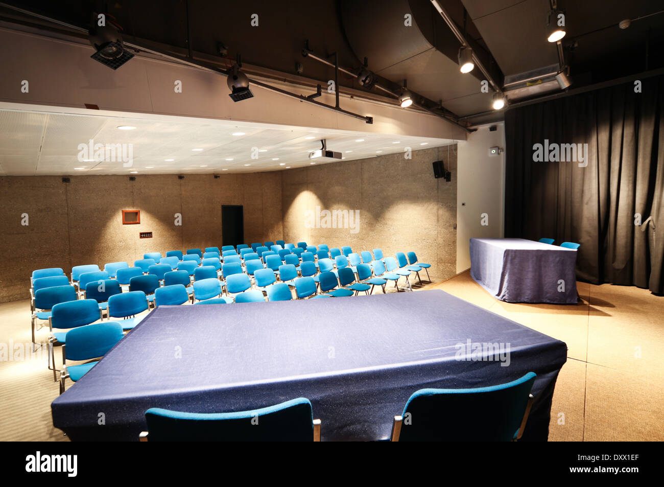 Indoor location for business conference Stock Photo - Alamy