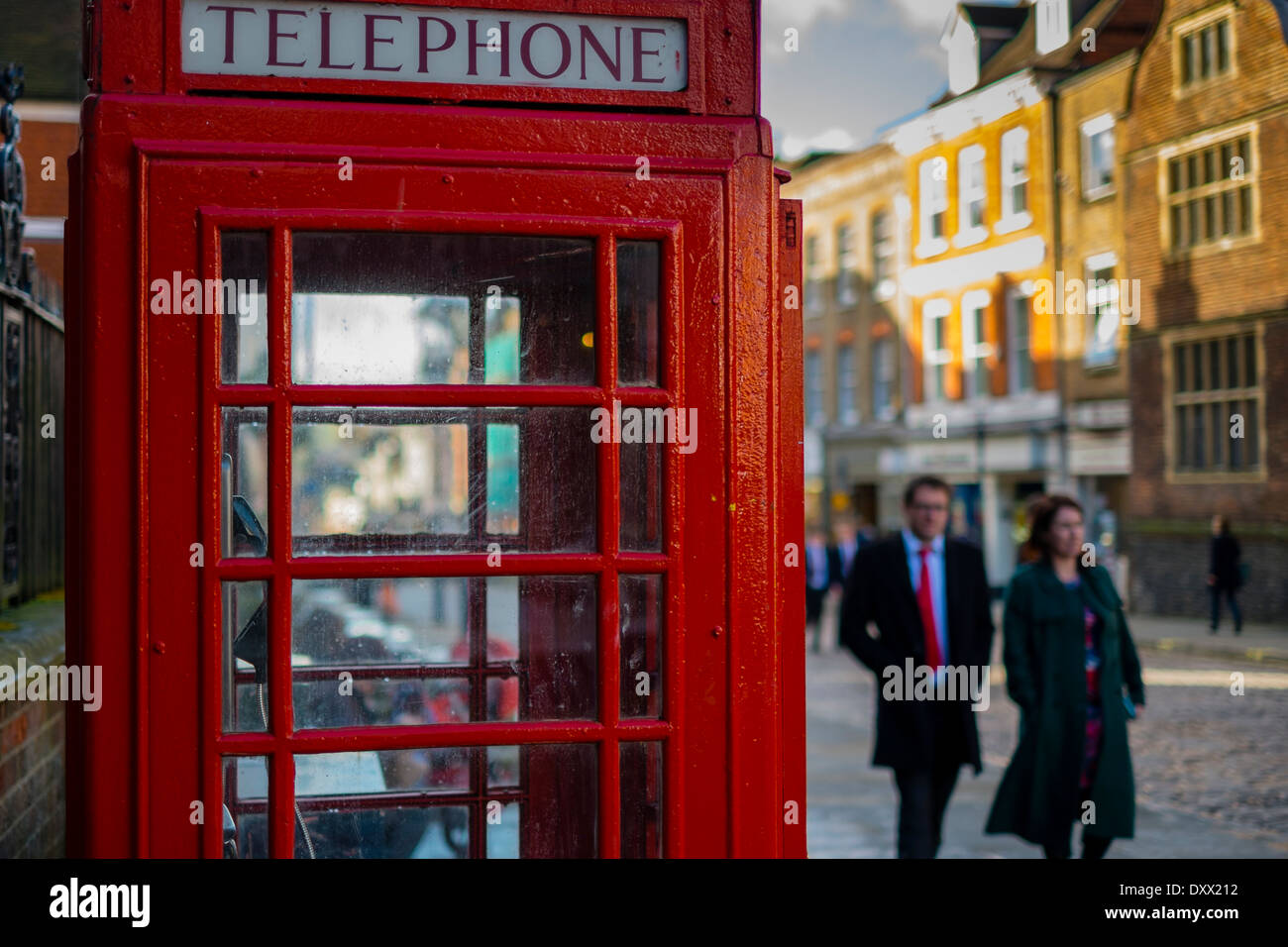British telephone box spain hi-res stock photography and images - Alamy