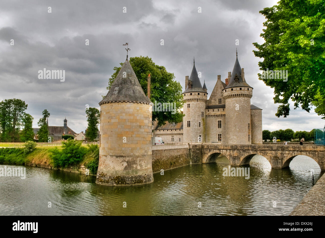 Chateau de Sully, Sully-sur-Loire, Département Loiret, Centre region ...