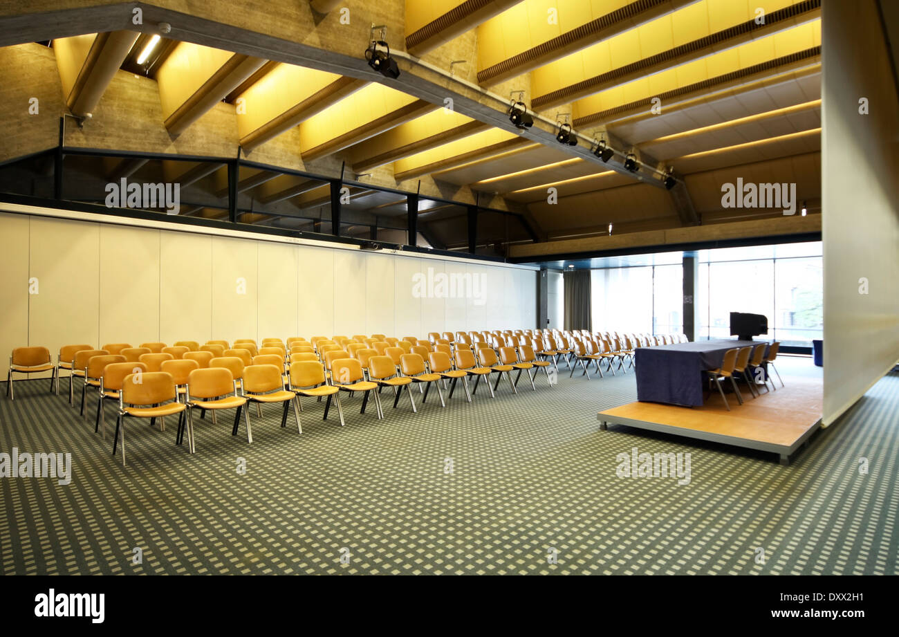interior of a conference hall Stock Photo - Alamy