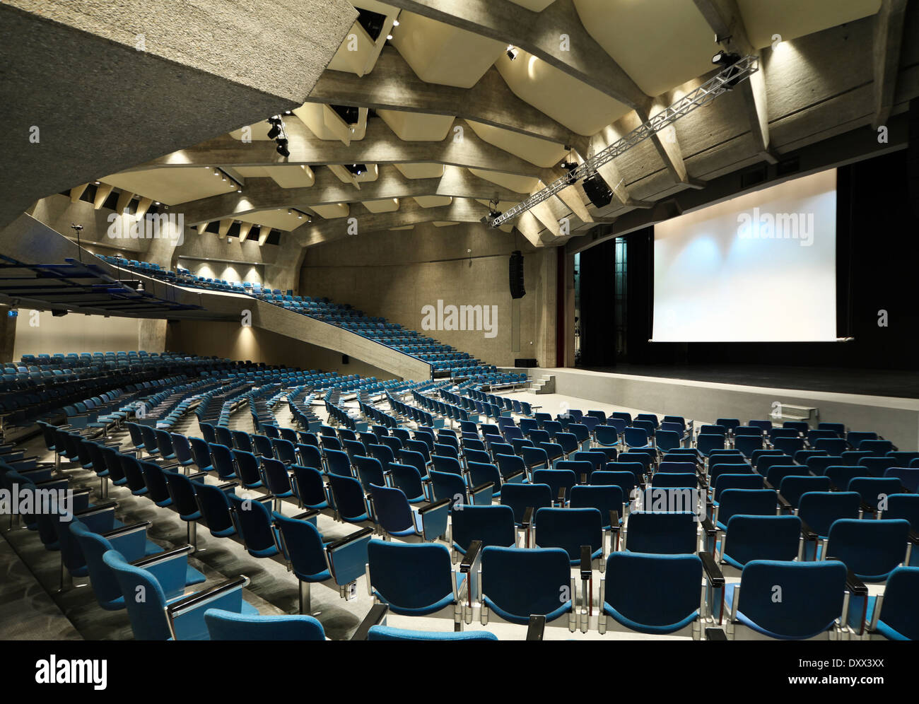 interior of a Congress Palace, audience Stock Photo - Alamy