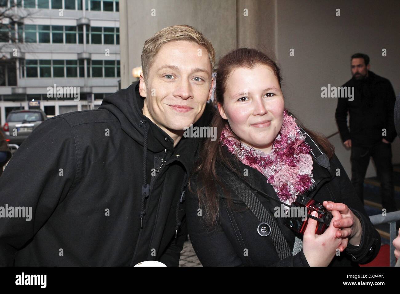 Matthias Schweighoefer attends a fan event to promote 'Der ...