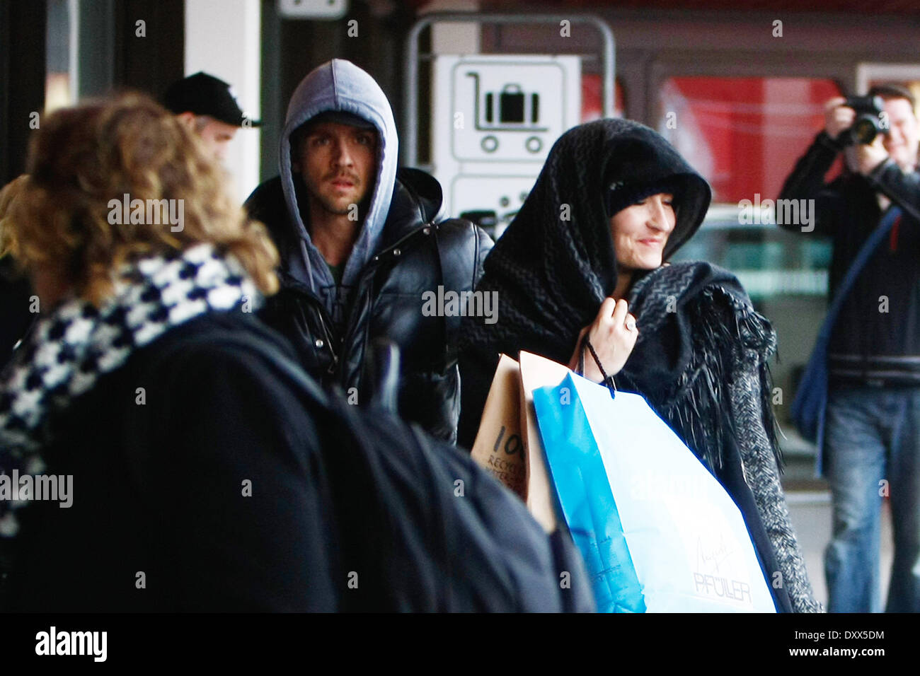 Sarah Connor and fiance Florian Fischer Stock Photo - Alamy