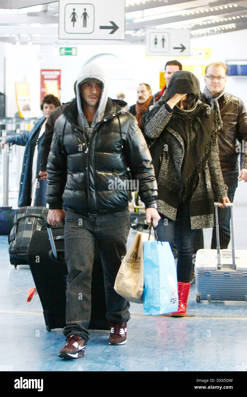 Sarah Connor and fiance Florian Fischer Stock Photo - Alamy