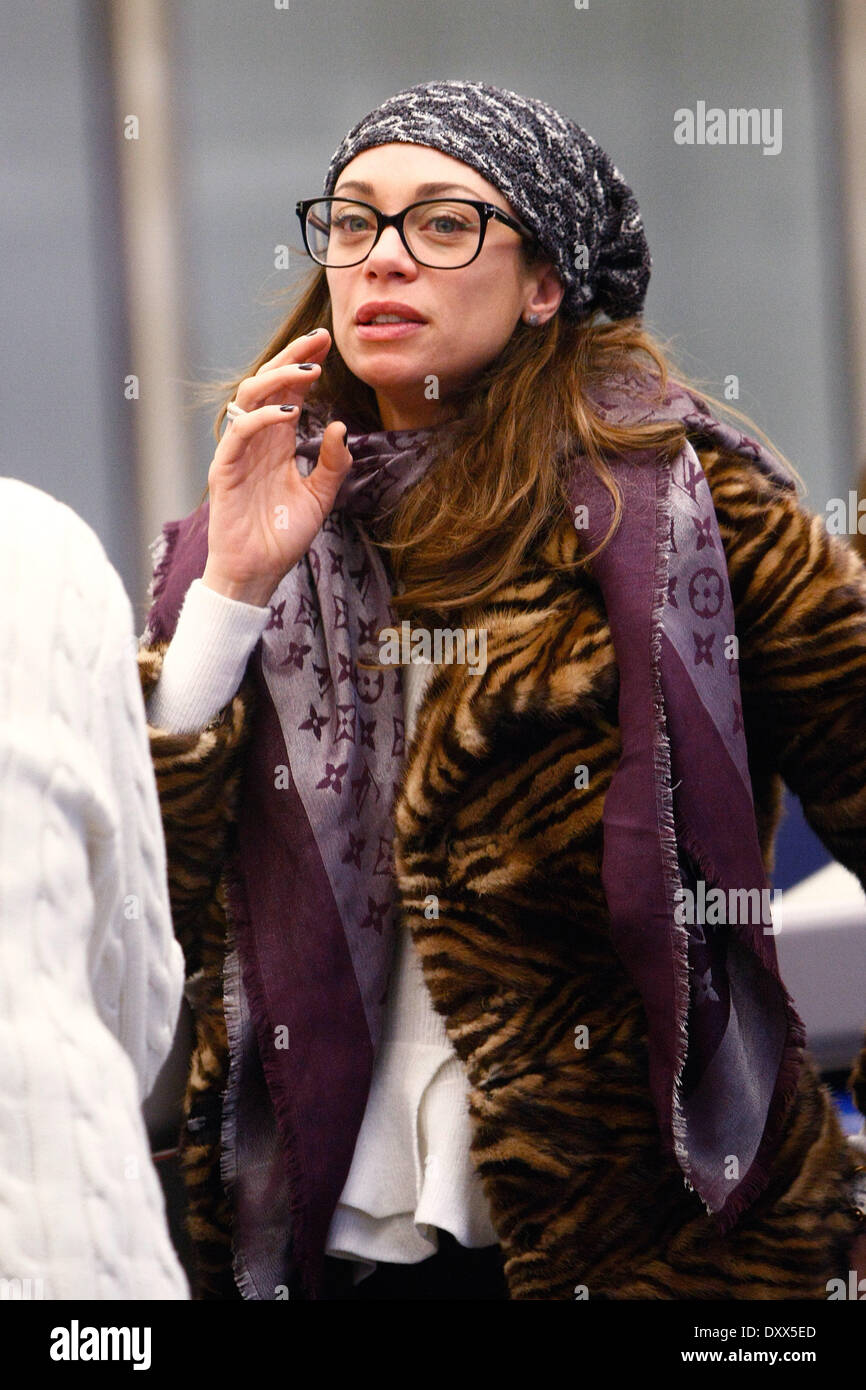 Lilly Becker aka Lilly Kerssenberg and Boris Becker on their way to ...