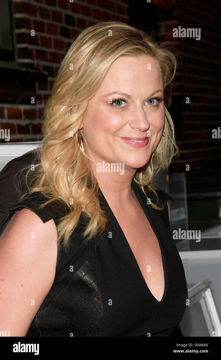 Amy Poehler 'The Late Show with David Letterman' at the Ed Sullivan ...