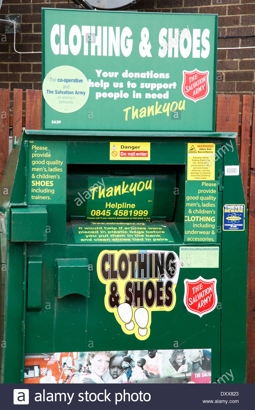 Clothing Donation Container Stock Photos & Clothing Donation Container ...