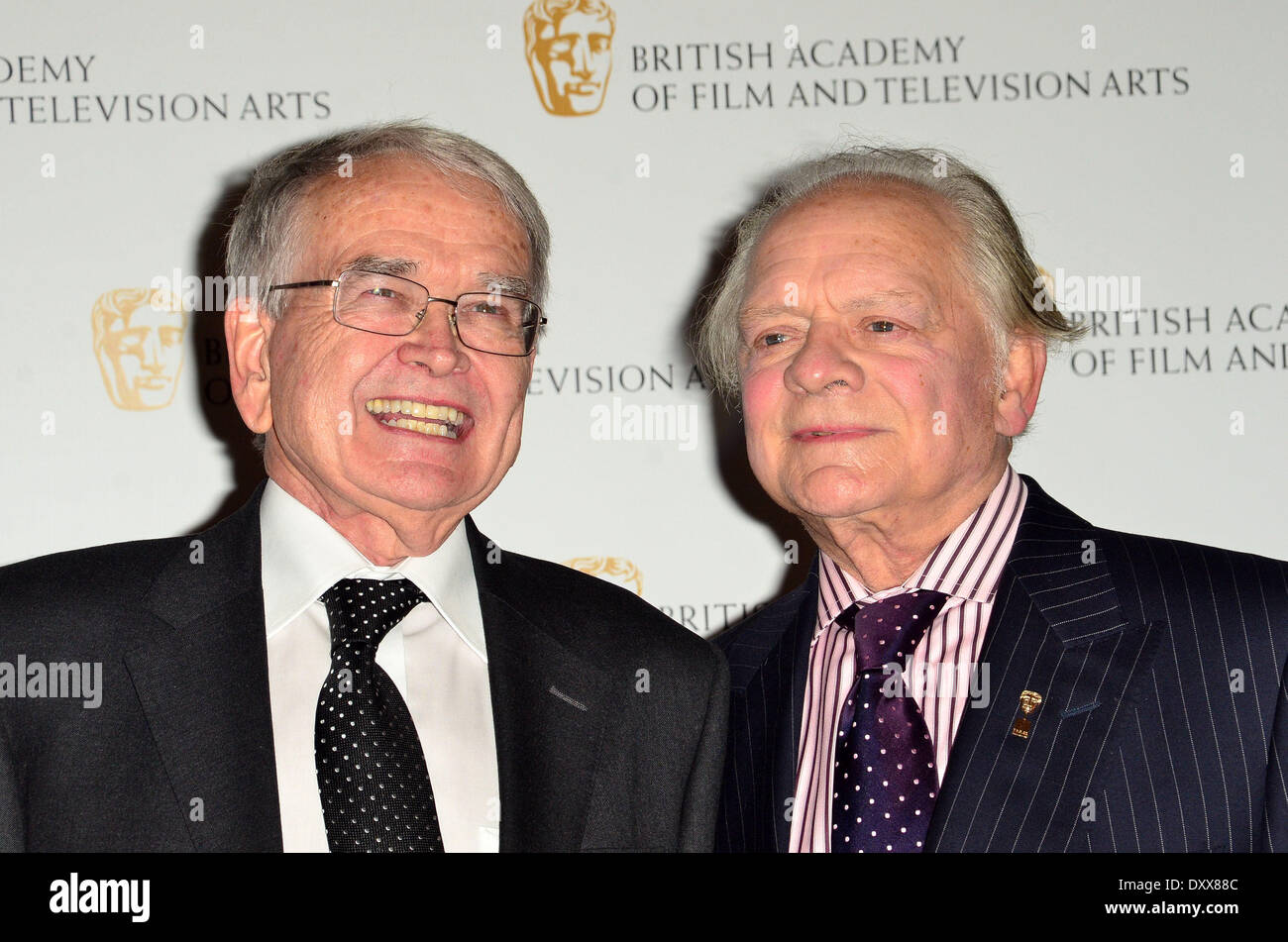 Sir David Jason and Brian Cosgrove British Academy Children's Awards ...