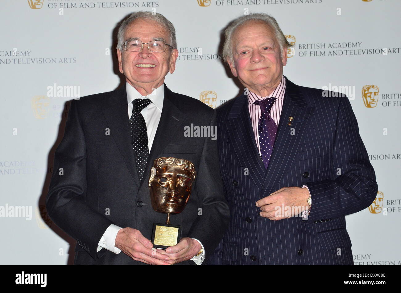 Sir David Jason and Brian Cosgrove British Academy Children's Awards ...