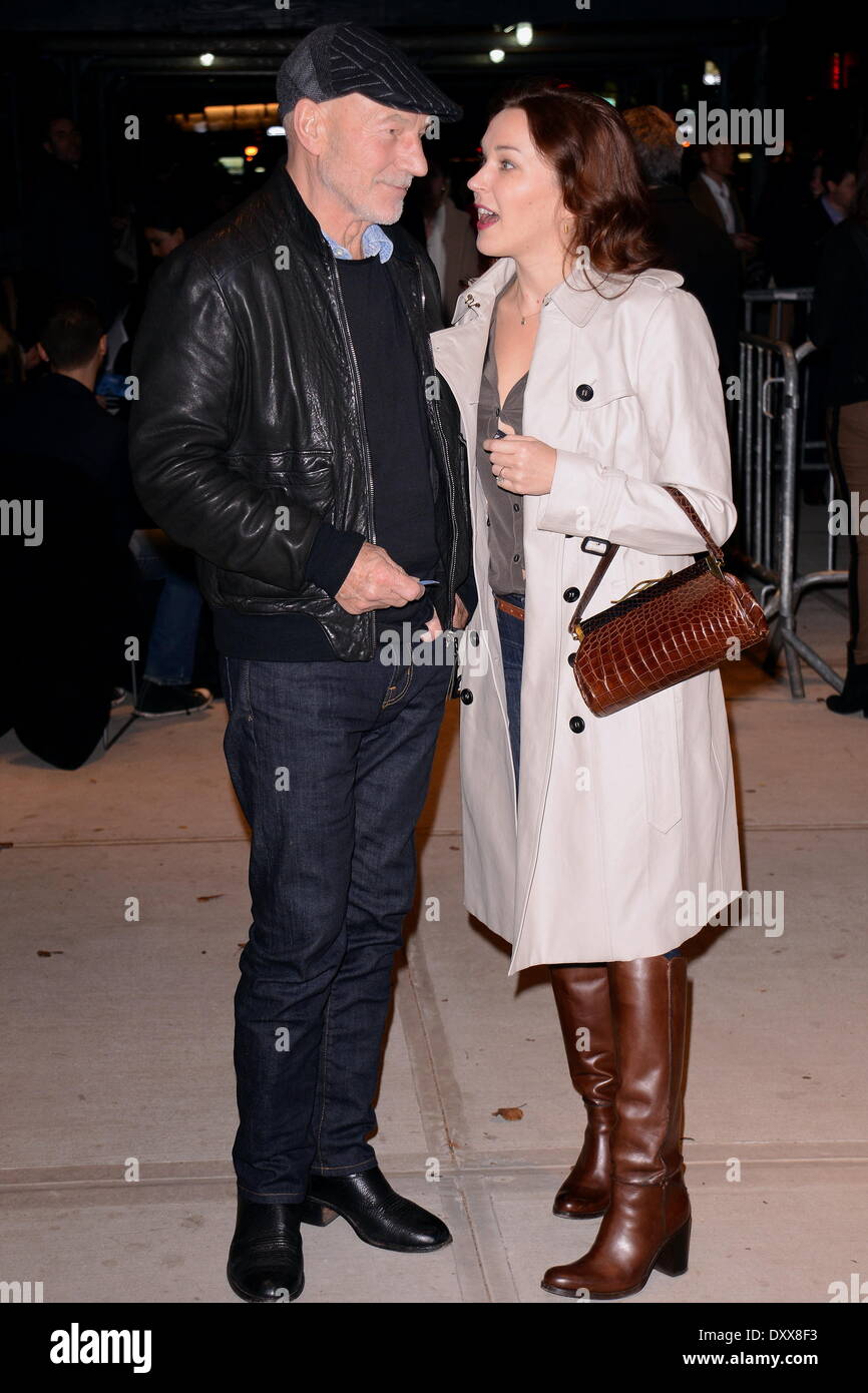 Patrick stewart and sunny ozell hi-res stock photography and images - Alamy