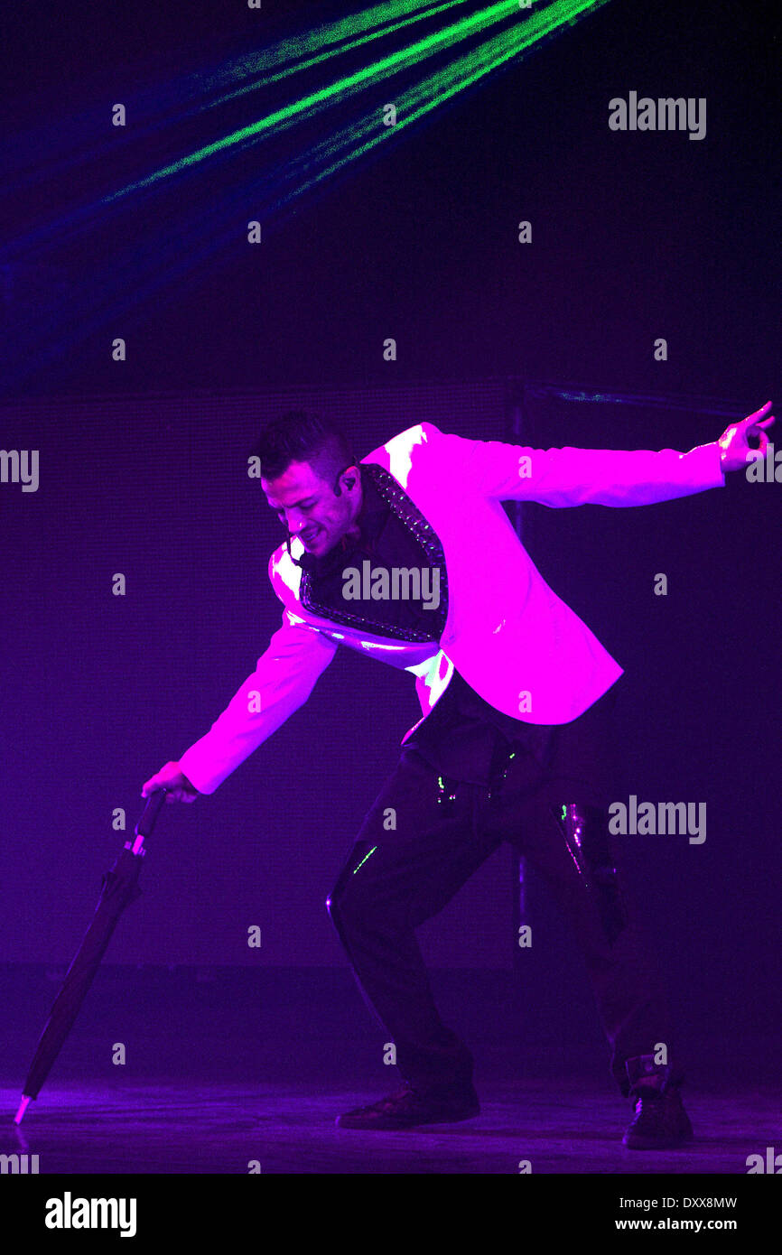 Peter Andre performs during his 2012 'Up Close and Personal' tour at ...