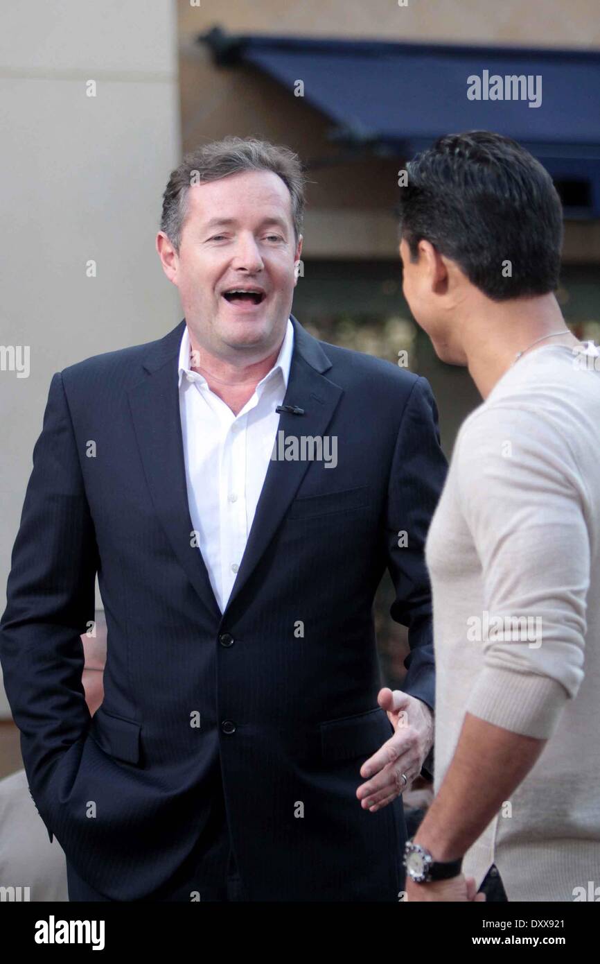Piers Morgan Celebrities at The Grove to appear on entertainment news ...