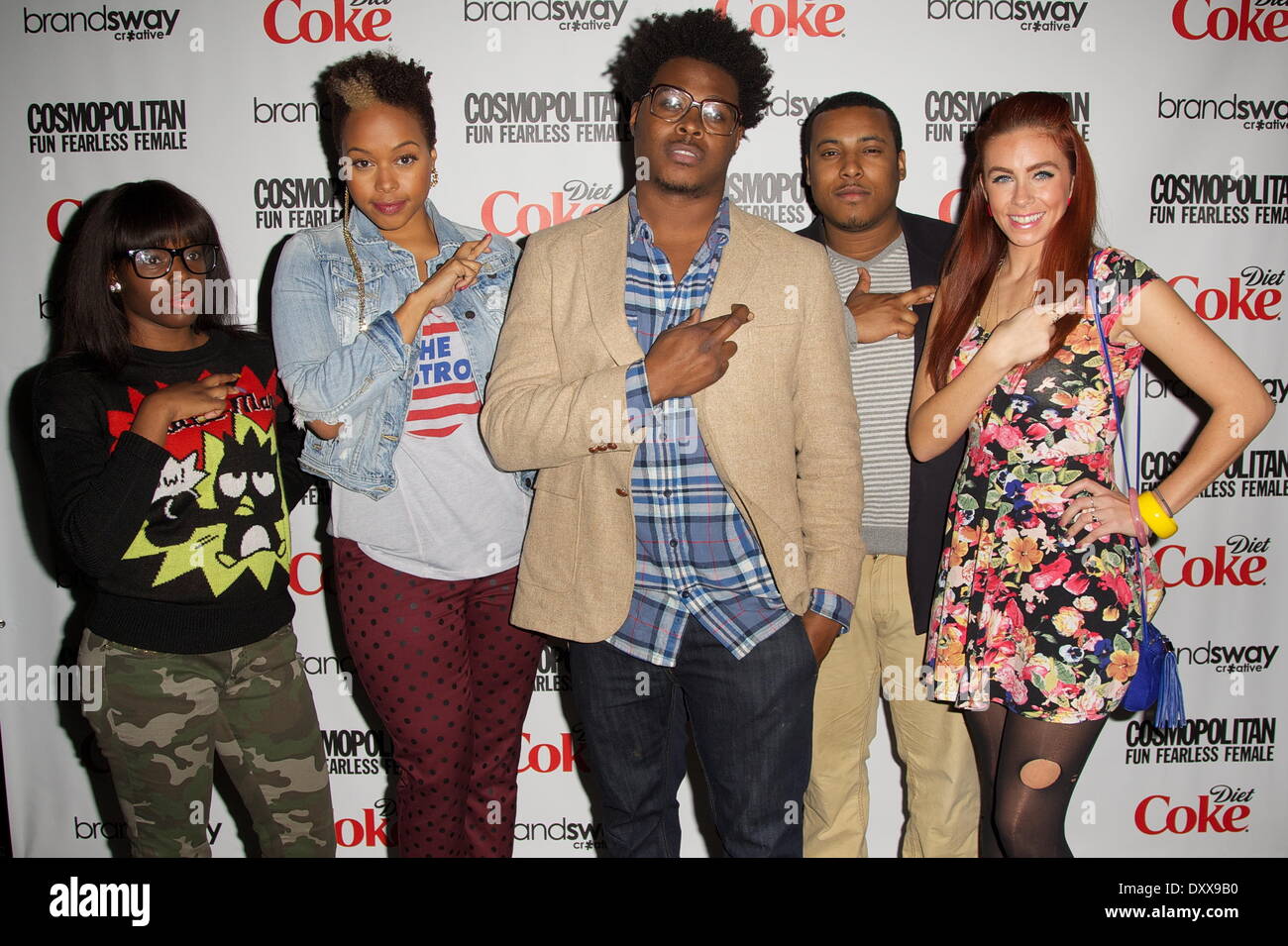 Chrisette Michele 'A Night Out with Diet Coke and Cosmopolitan' held at ...