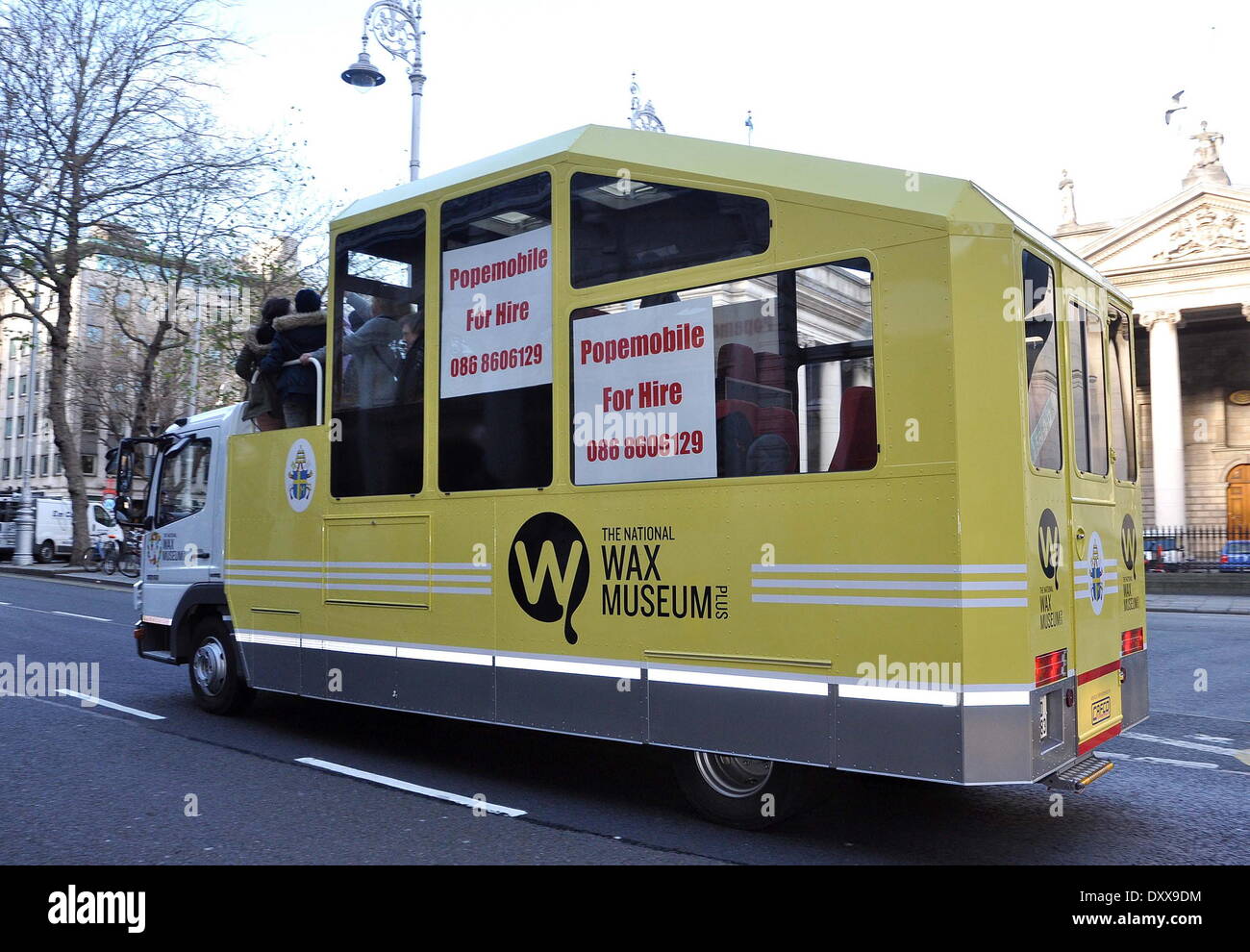 The First Popemobile