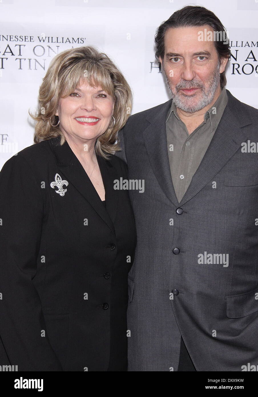 Debra Monk and Ciaran Hinds at the photo opportunity for ‘Cat On A Hot ...