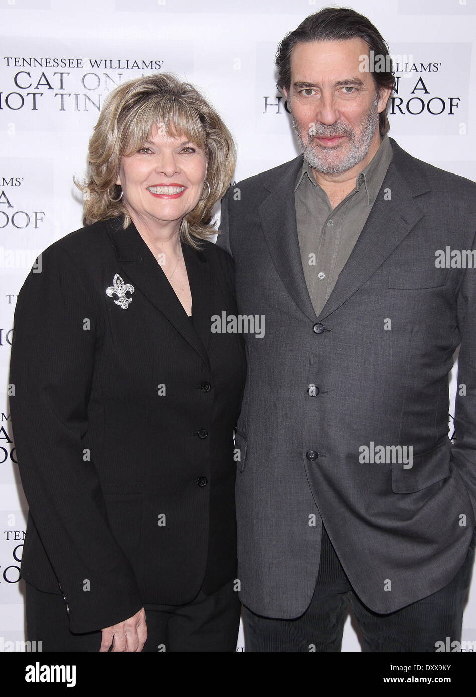 Debra Monk and Ciaran Hinds at the photo opportunity for ‘Cat On A Hot ...