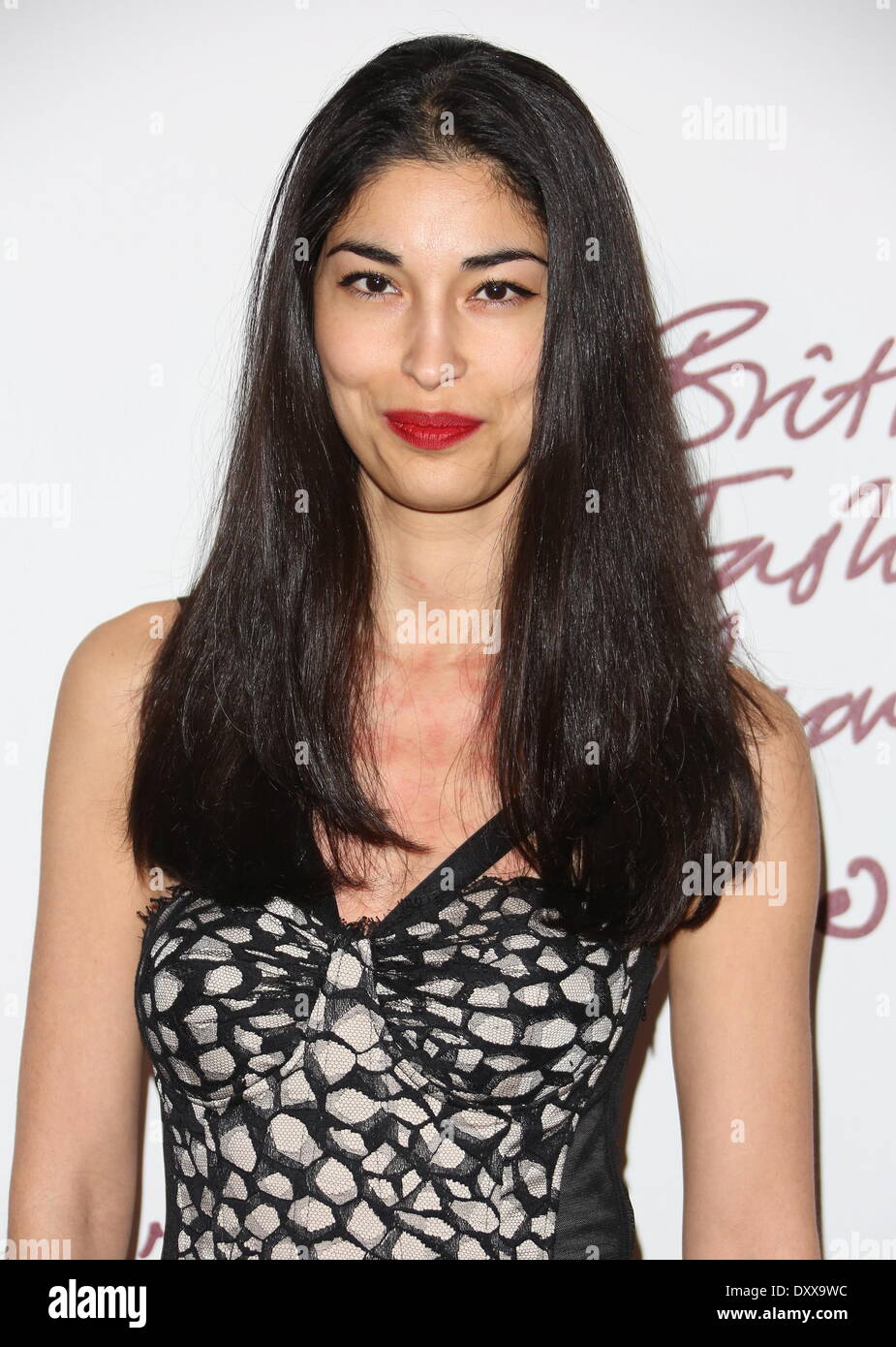 Caroline Issa The British Fashion Awards 2012 held at The Savoy ...