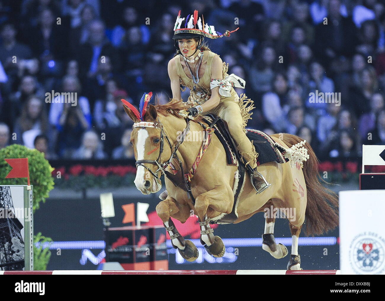Charlotte Casiraghi Gucci Paris Masters 2012 at Paris Nord Villepinte ...