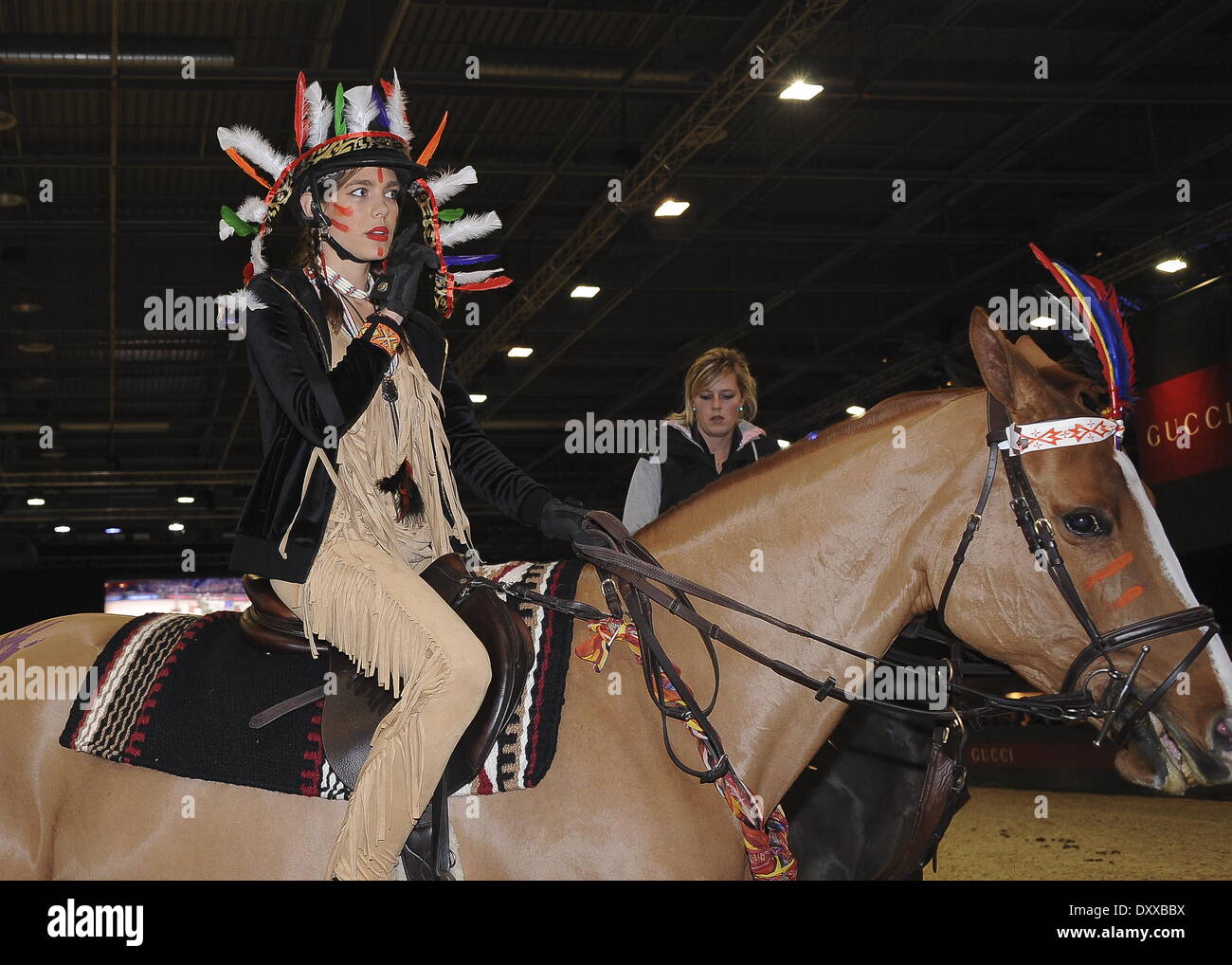 Charlotte Casiraghi Gucci Paris Masters 2012 at Paris Nord Villepinte ...