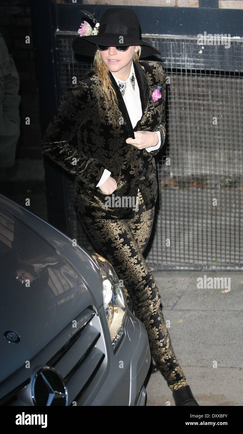 Kesha aka Kesha Rose Sebert outside the ITV studios London England - 29 ...