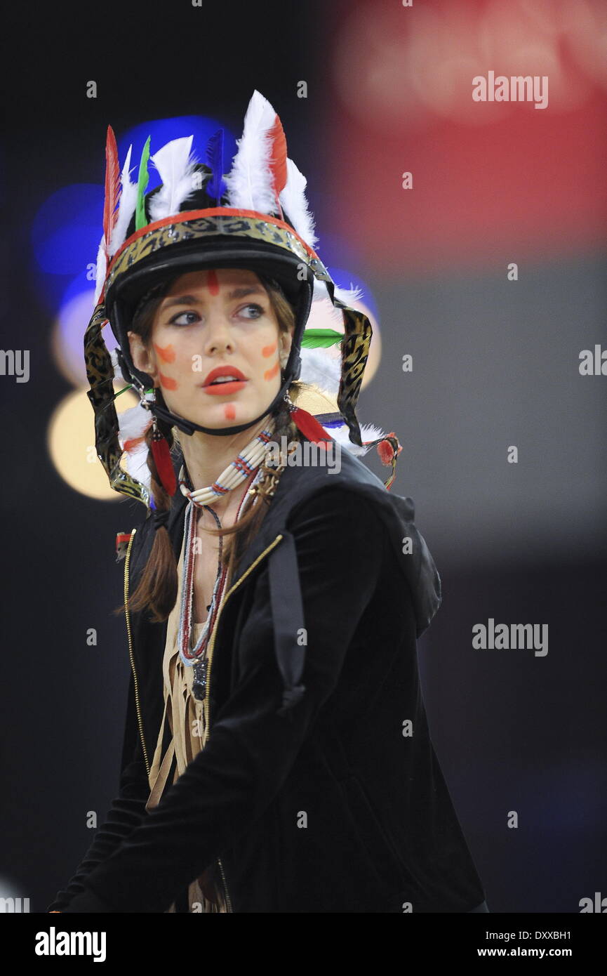 Charlotte Casiraghi Gucci Paris Masters 2012 at Paris Nord Villepinte ...