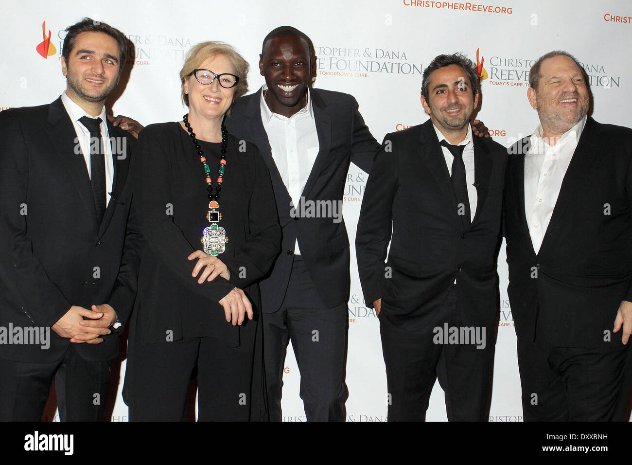 Meryl Streep Omar Sy and Harvey Weinstein winners of the Hope Awards ...