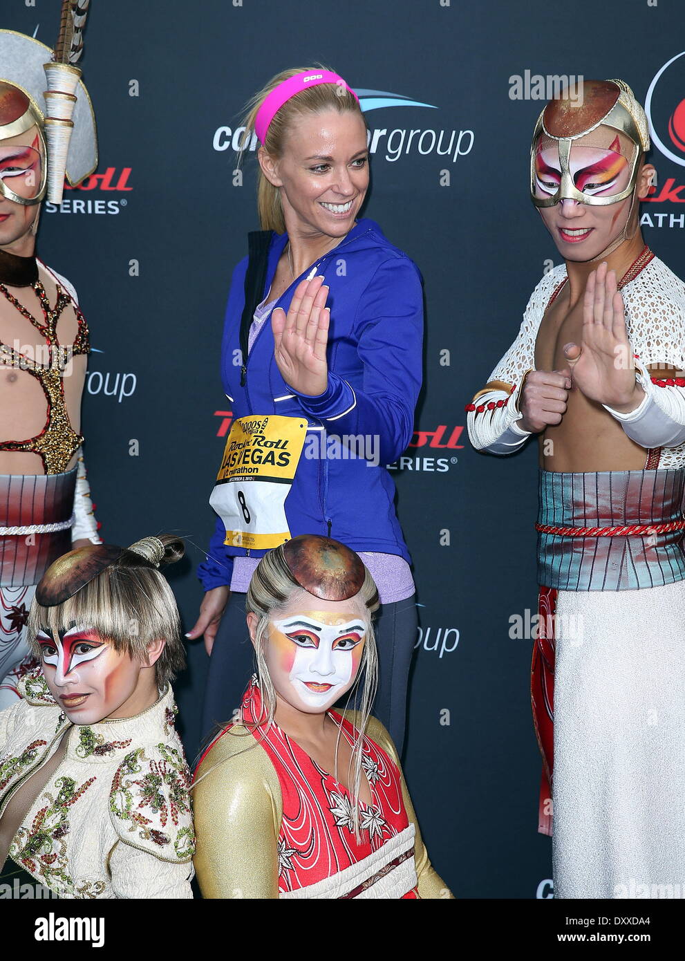 Kate Gosselin and KA by Cirque du Soleil 2012 Zappos.com Rock 'n' Roll ...