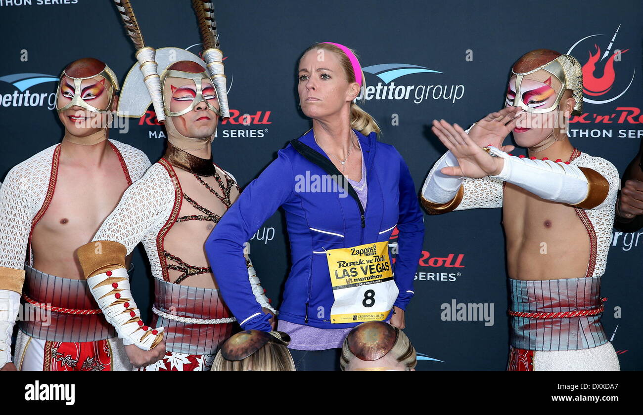 Kate Gosselin and KA by Cirque du Soleil 2012 Zappos.com Rock 'n' Roll ...