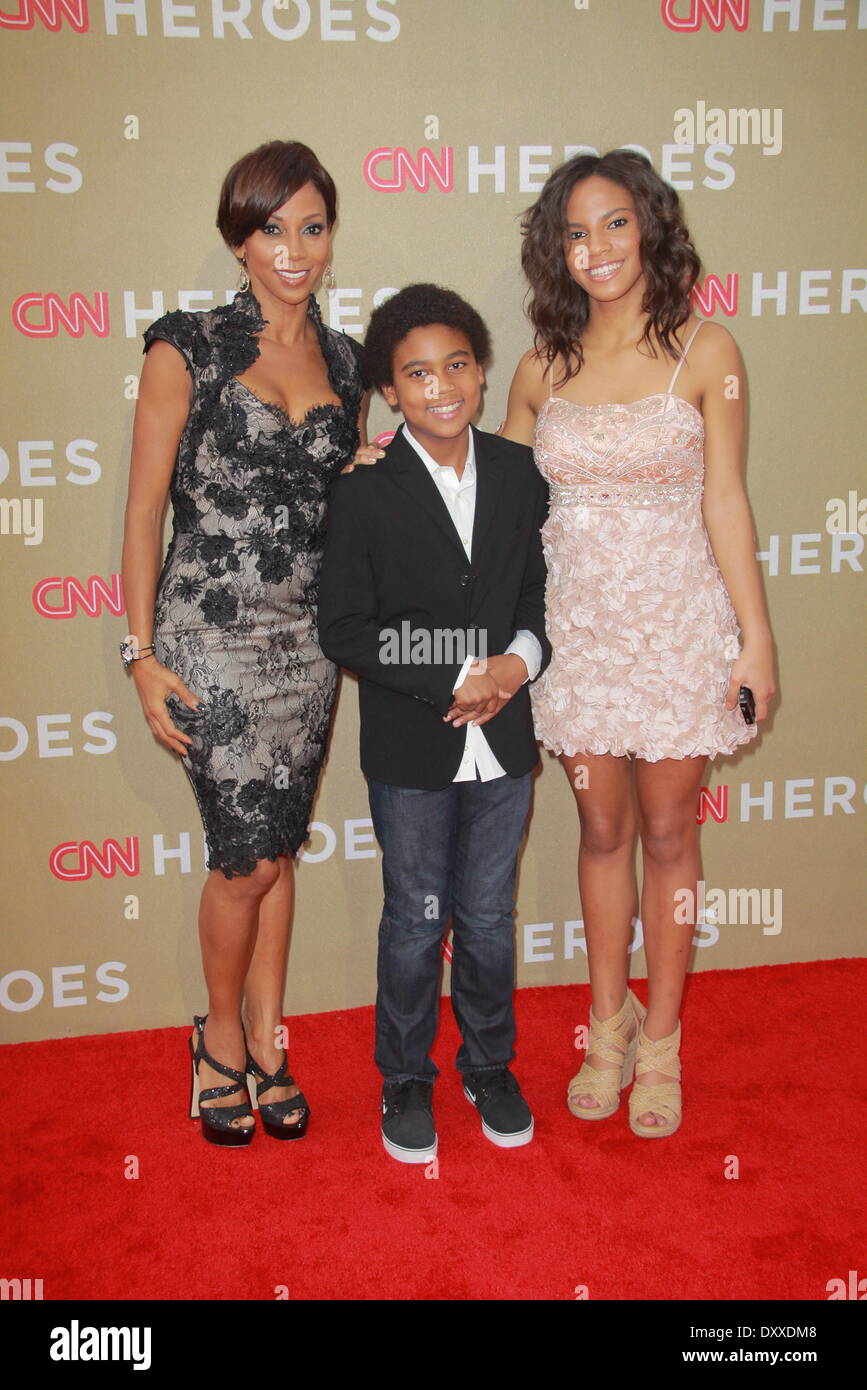 Holly Robinson Peete her family CNN Heroes: An All-Star Tribute held at ...