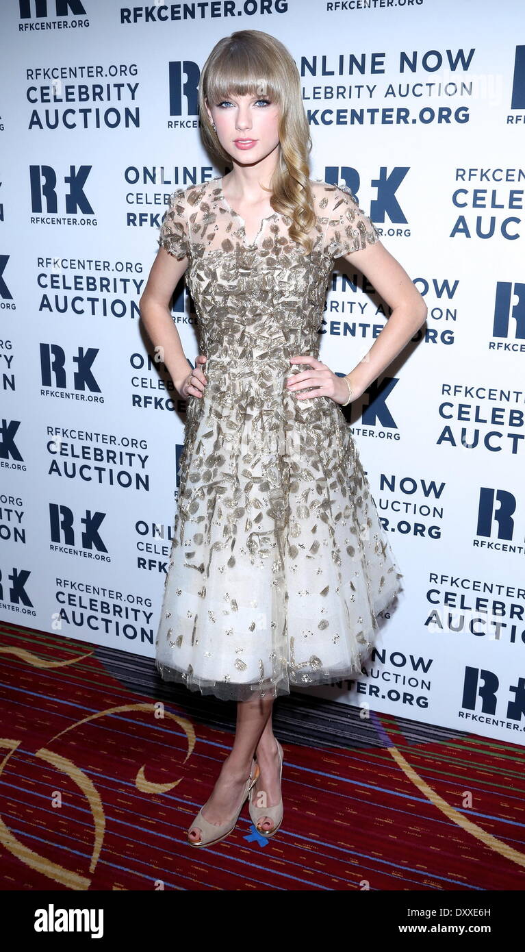 Taylor Swift at the Robert F. Kennedy Center for Justice and Human ...