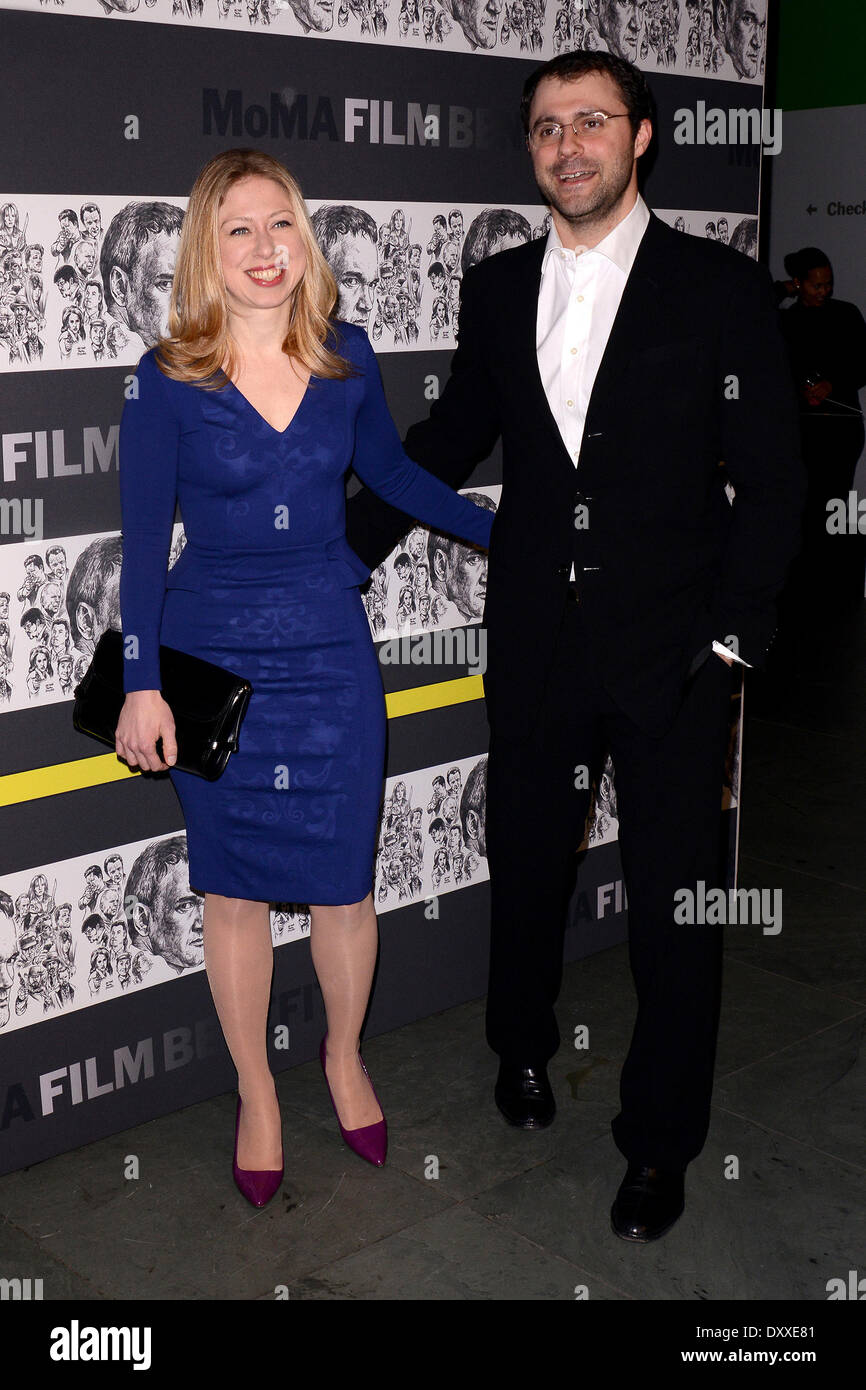Chelsea Clinton and Marc Mezvinsky The Museum of Modern Art 5th annual ...