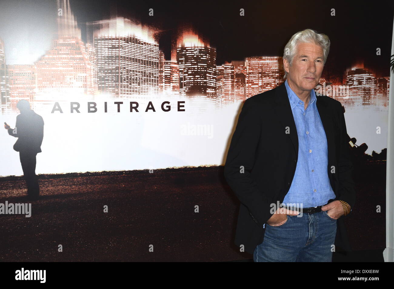Richard Gere 'Arbitrage' photocall Featuring: Richard Gere Where: Paris ...
