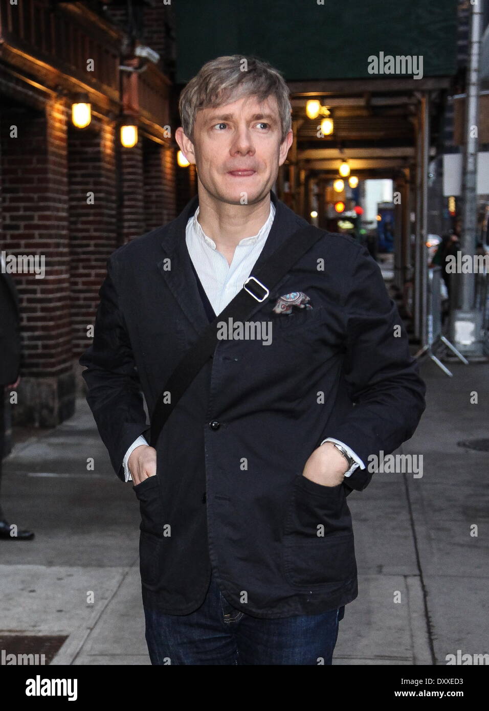 Matt Freeman Celebrities arrive for the 'Late Show with David Letterman ...