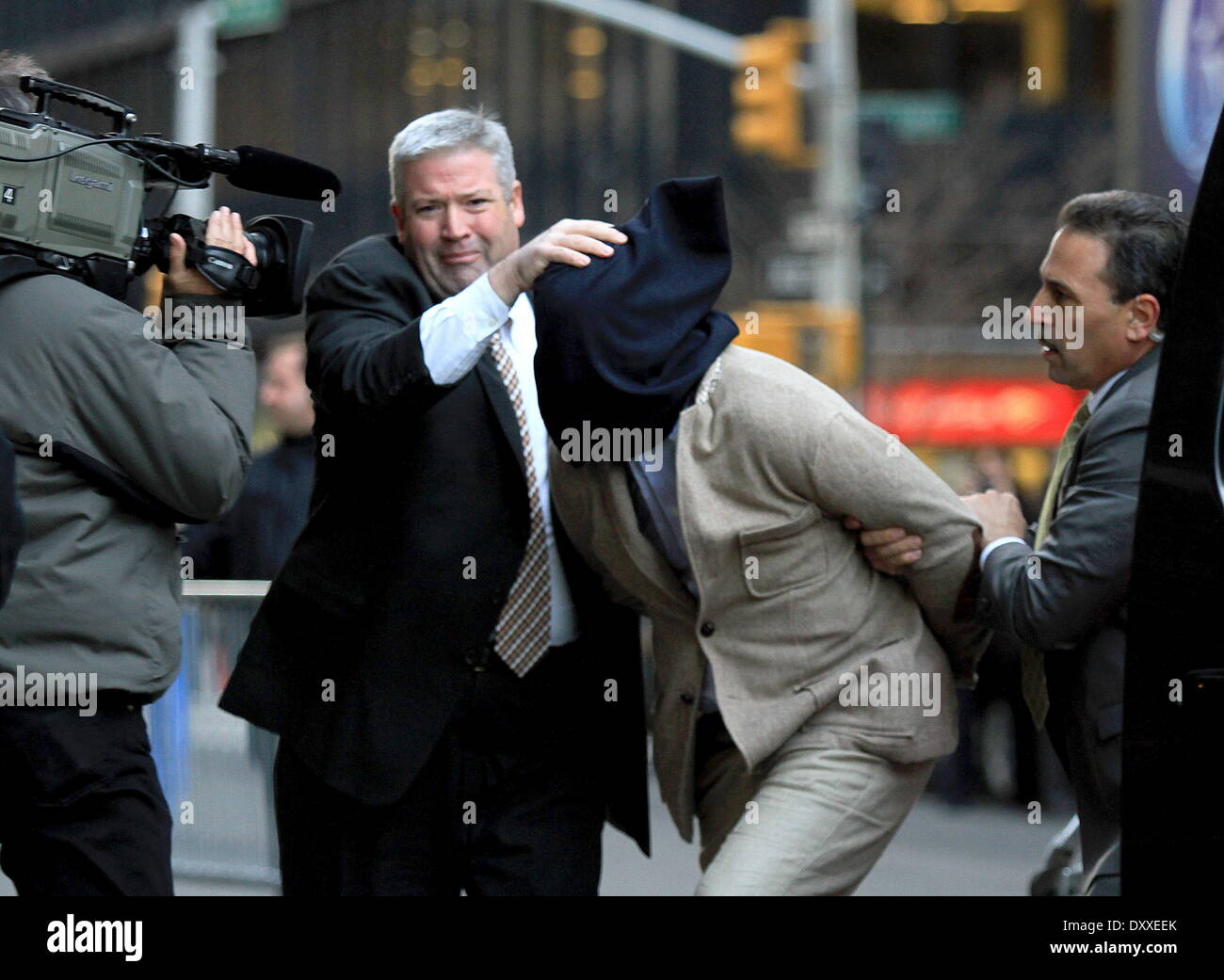 Actor Bill Murray appears in a kidnapping skit for the 'Late Show with ...