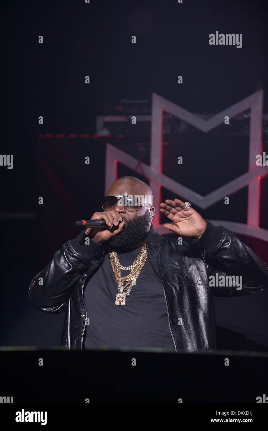 Rick Ross performs during Maybach Music Group (MMG) Tour at The ...