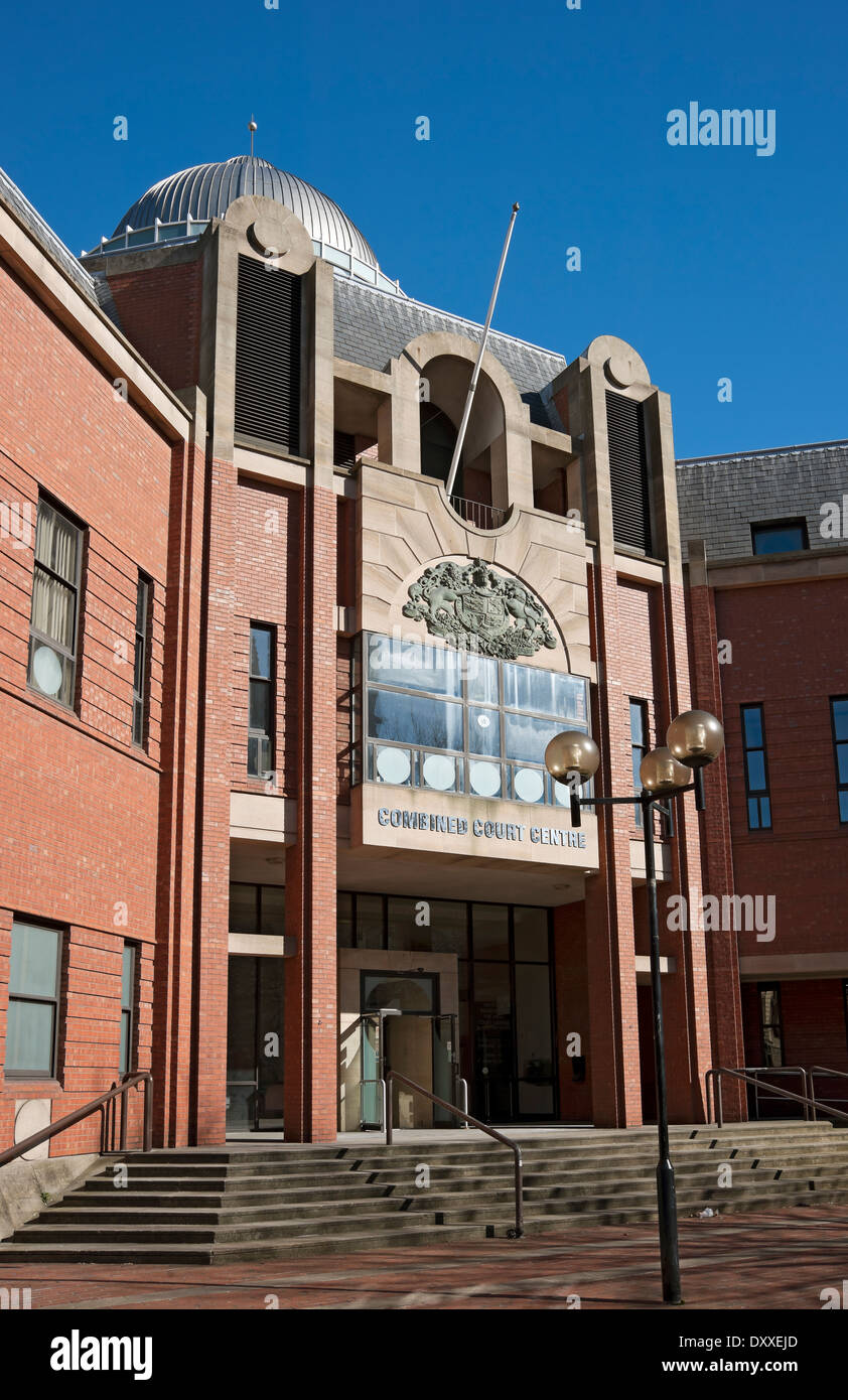 Combined Law Court Centre County and Crown Courts courthouse building ...
