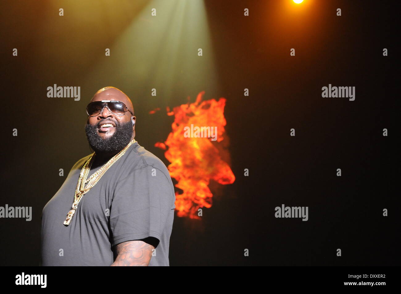 Rick Ross performs during Maybach Music Group (MMG) Tour at The ...