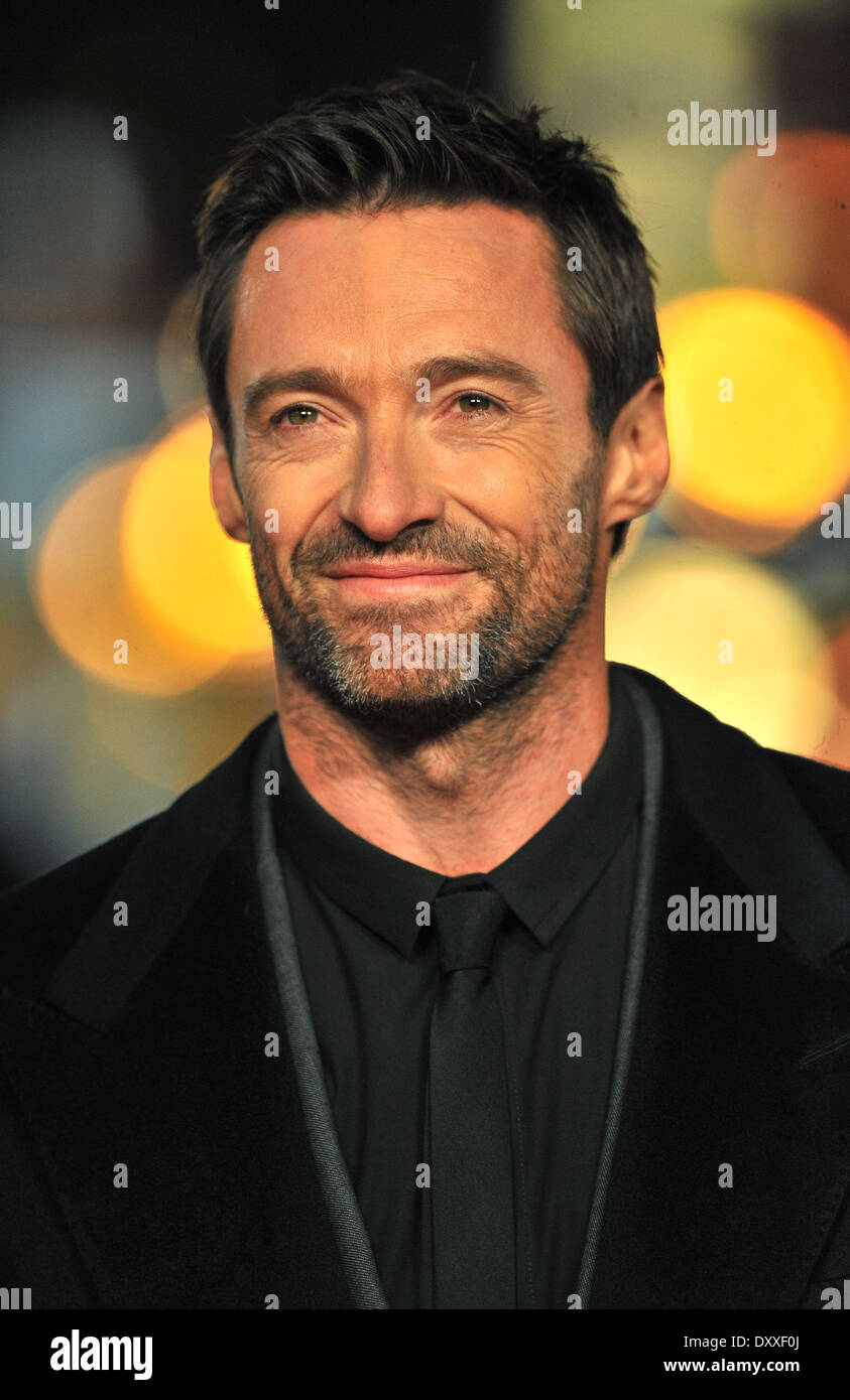 Hugh Jackman Les Miserables World Premiere held at the Odeon & Empire ...