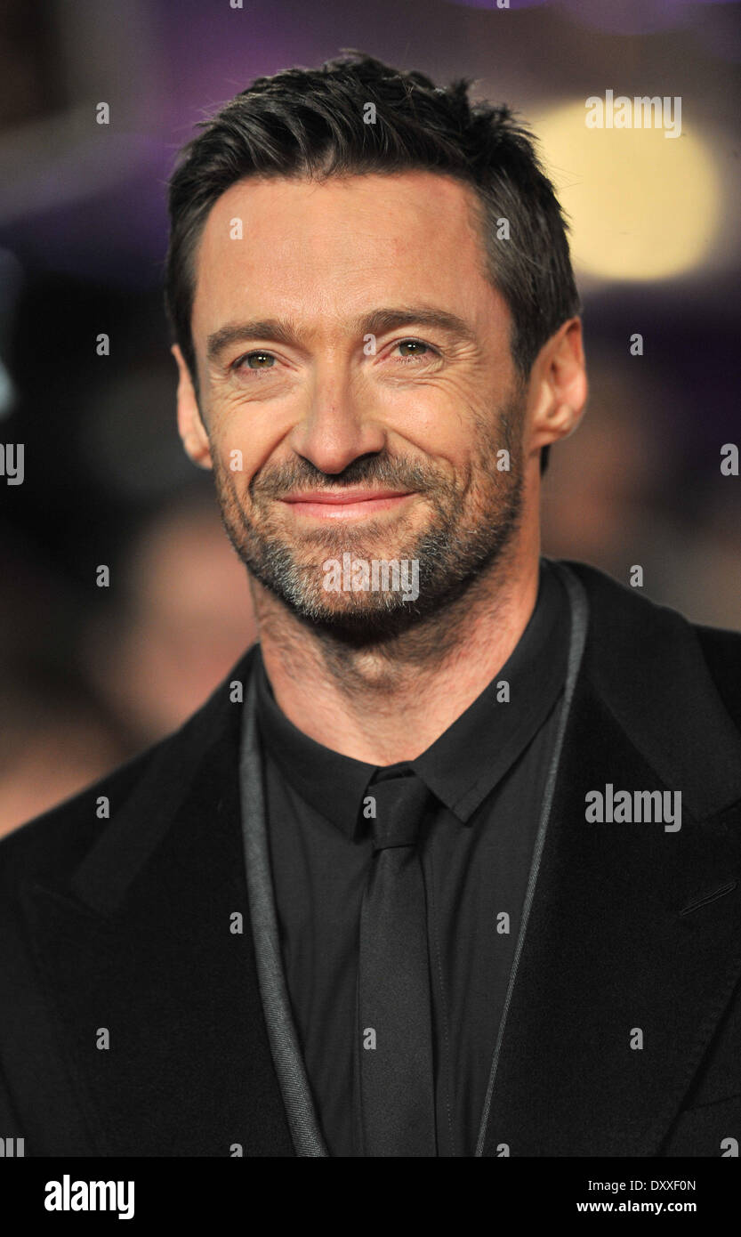Hugh Jackman Les Miserables World Premiere held at the Odeon & Empire ...