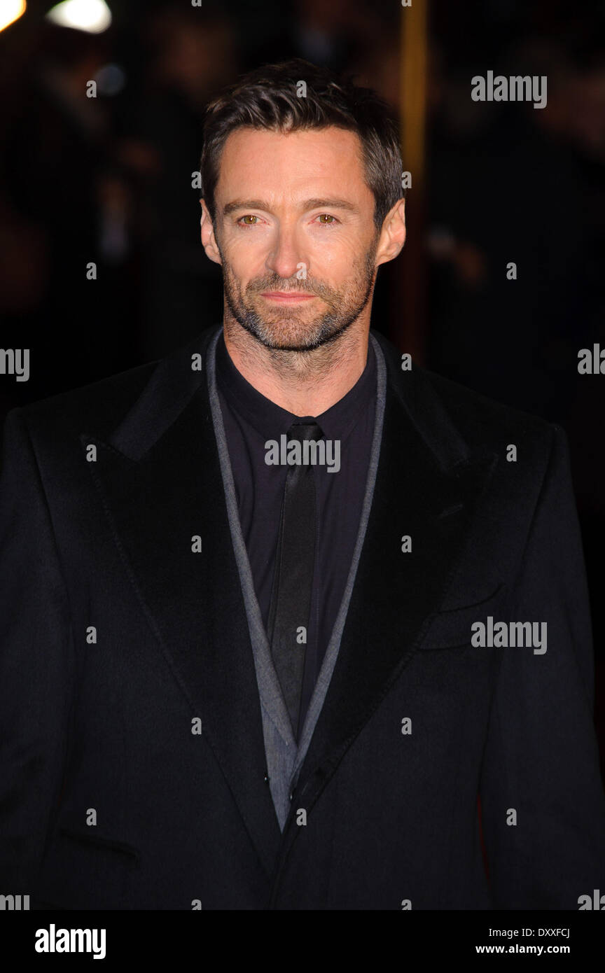 Hugh Jackman Les Miserables World Premiere held at the Odeon & Empire ...