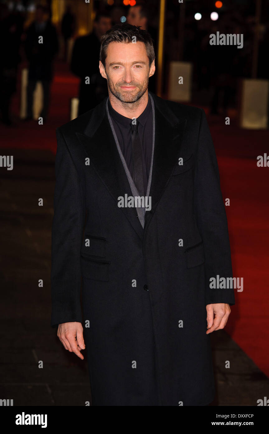 Hugh Jackman Les Miserables World Premiere held at the Odeon & Empire ...