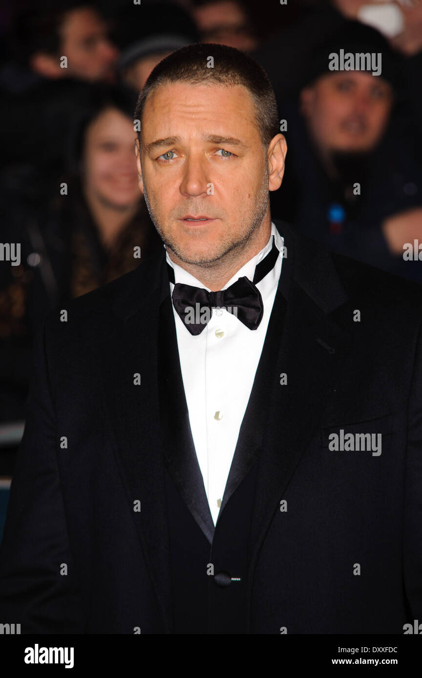 Russell Crowe Les Miserables World Premiere held at the Odeon & Empire ...