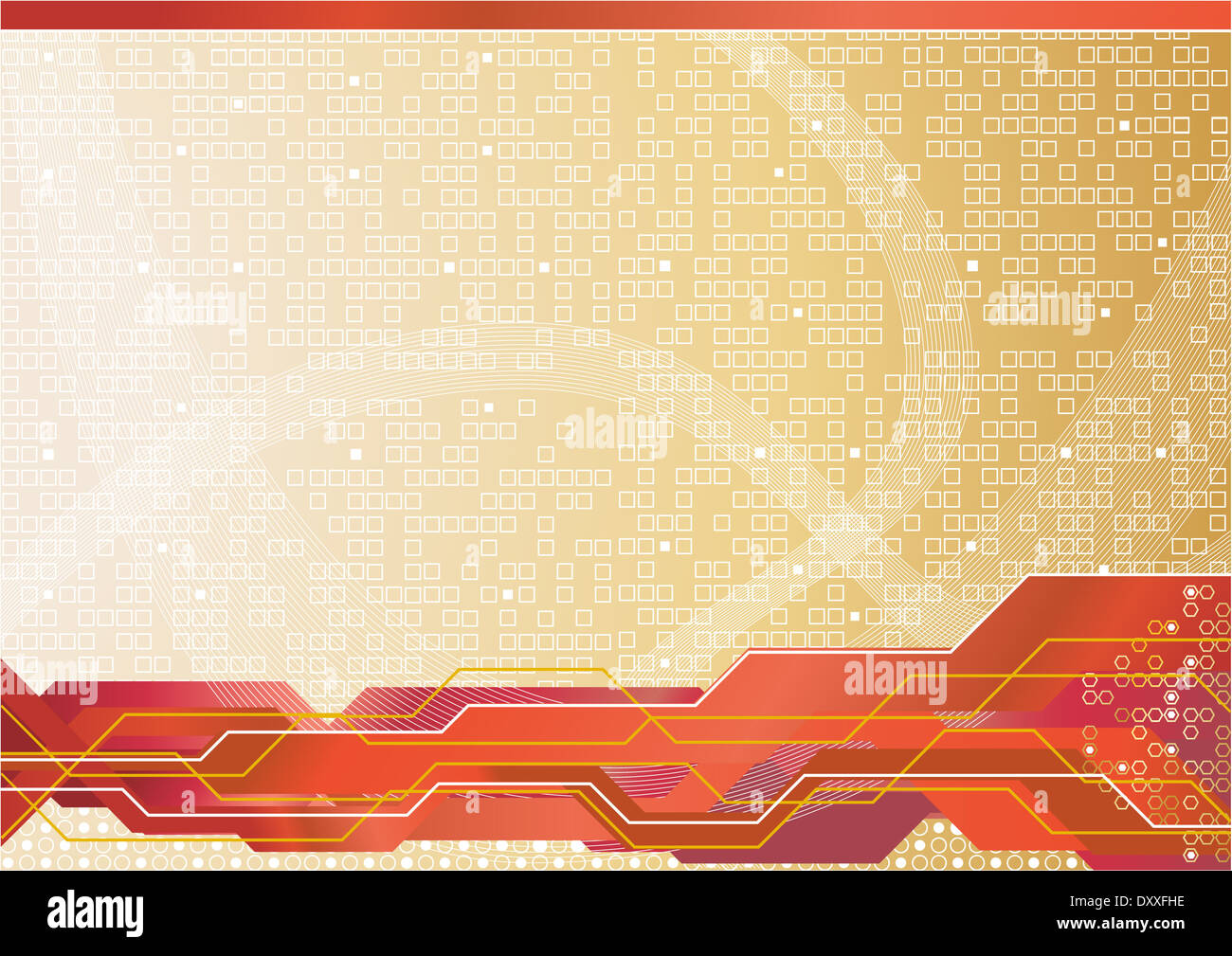 Vector abstract hi-tech template; clip-art Stock Photo - Alamy