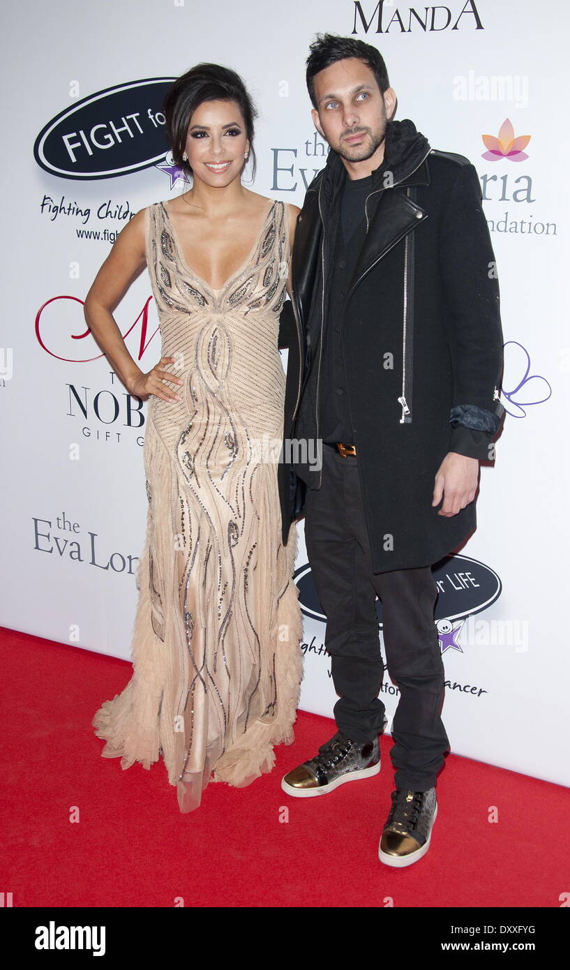 Eva Longoria and Dynamo The Noble Gift Gala held at the ME Hotel ...