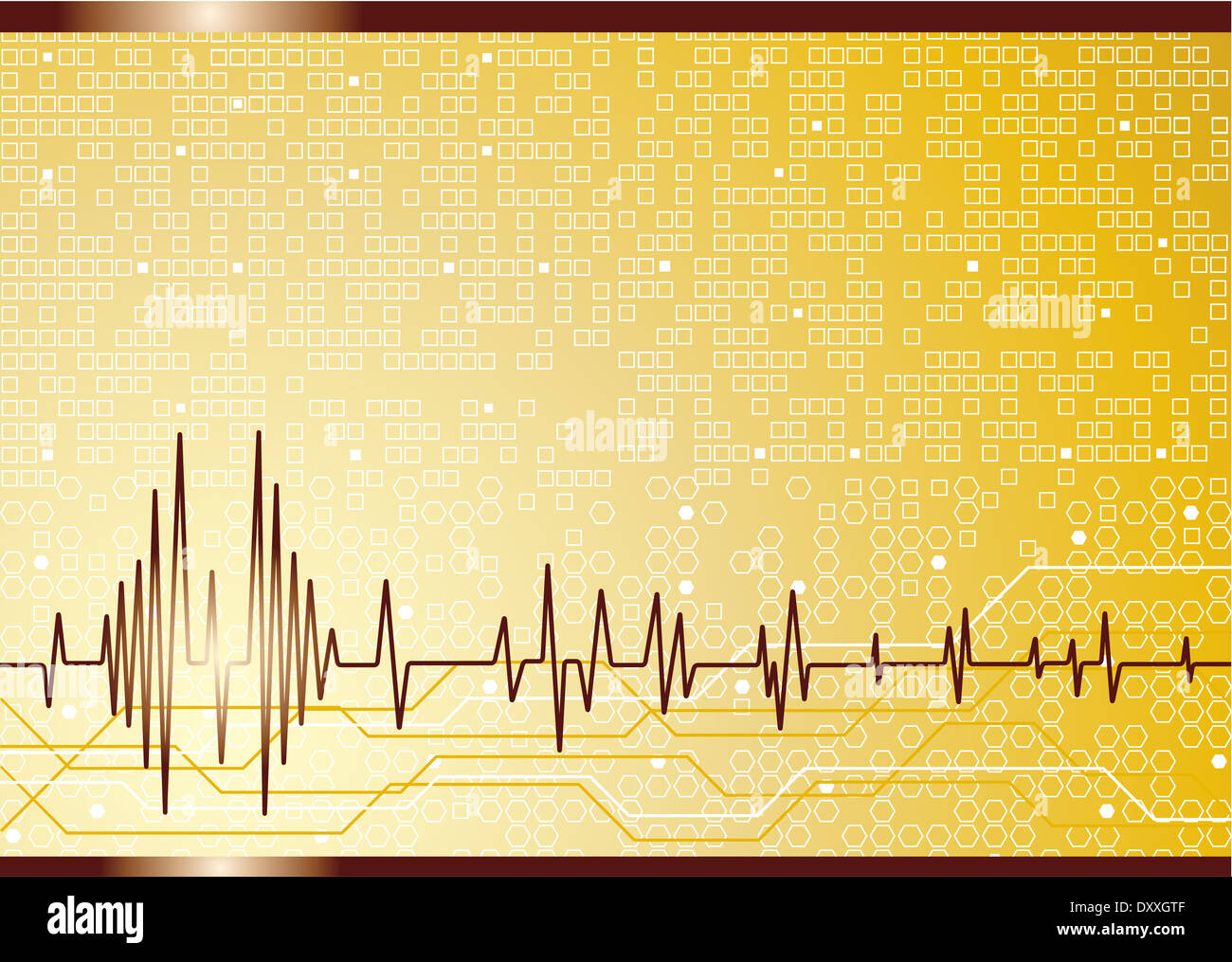 Vector hi-tech brow background; clip-art Stock Photo - Alamy