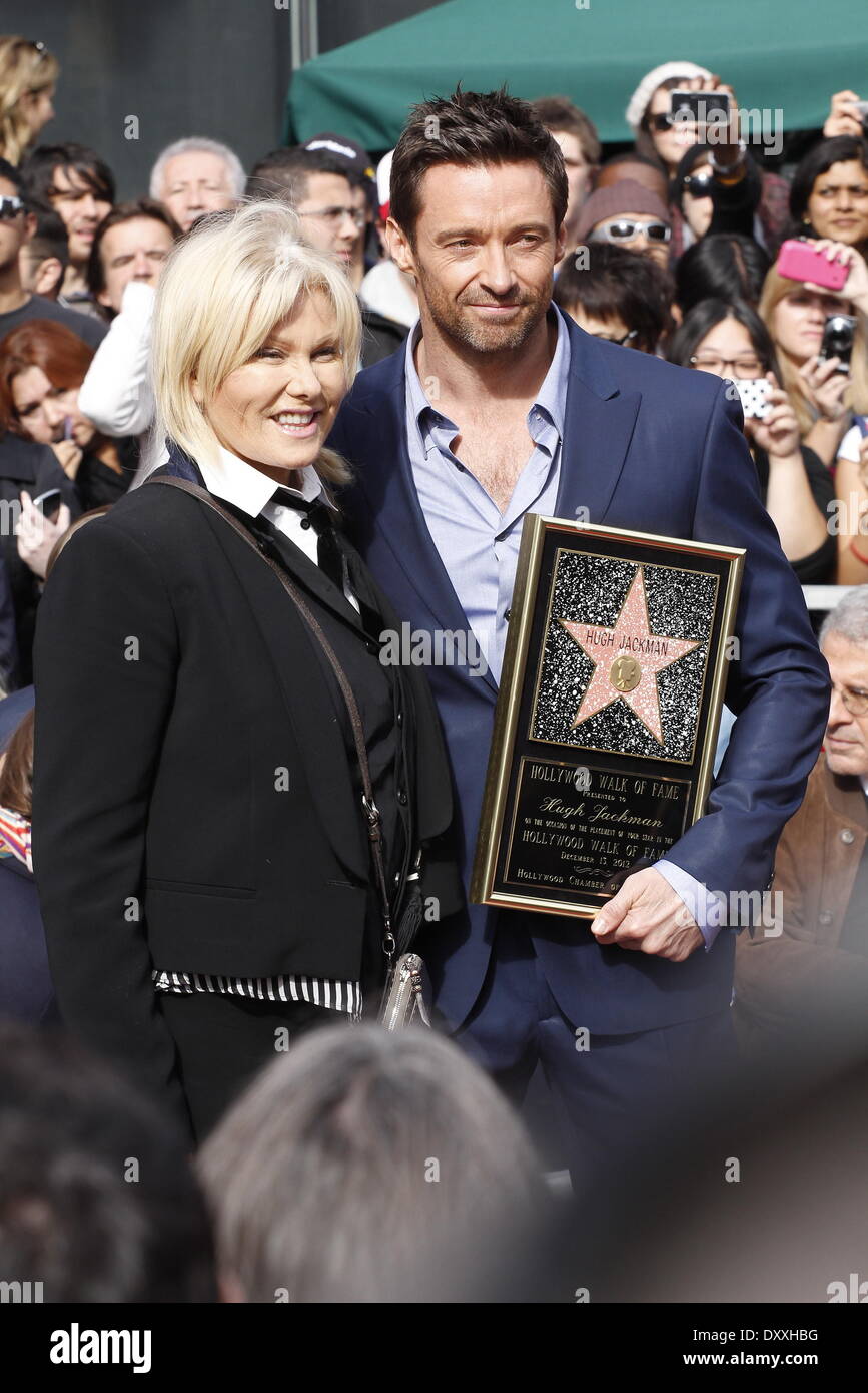 Hugh Jackman Deborra-Lee Furness Hugh Jackman is honoured with a ...