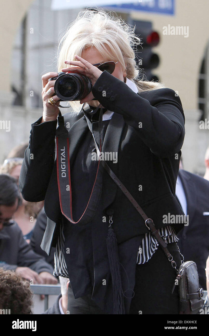 Deborra-Lee Furness Hugh Jackman is honoured with a Hollywood Star on ...