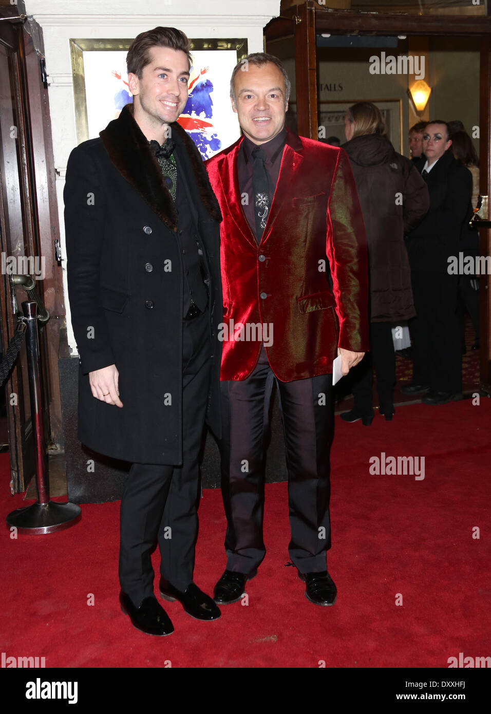 Graham Norton with his partner Trevor Patterson VIVA Forever Spice ...