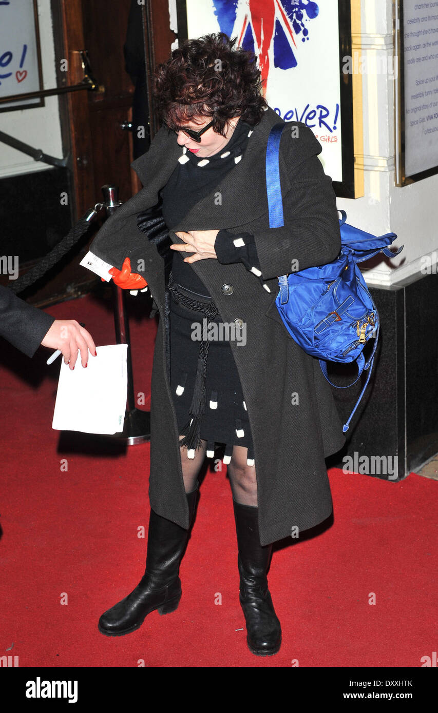 Ruby Wax Viva Forever VIP night held at the Piccadilly Theatre ...